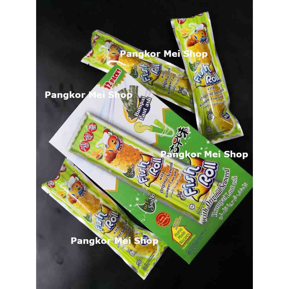 Ikan Rangup Rumpai Laut / Ikan Gulung / Fisbaba Fish Roll With Original ...