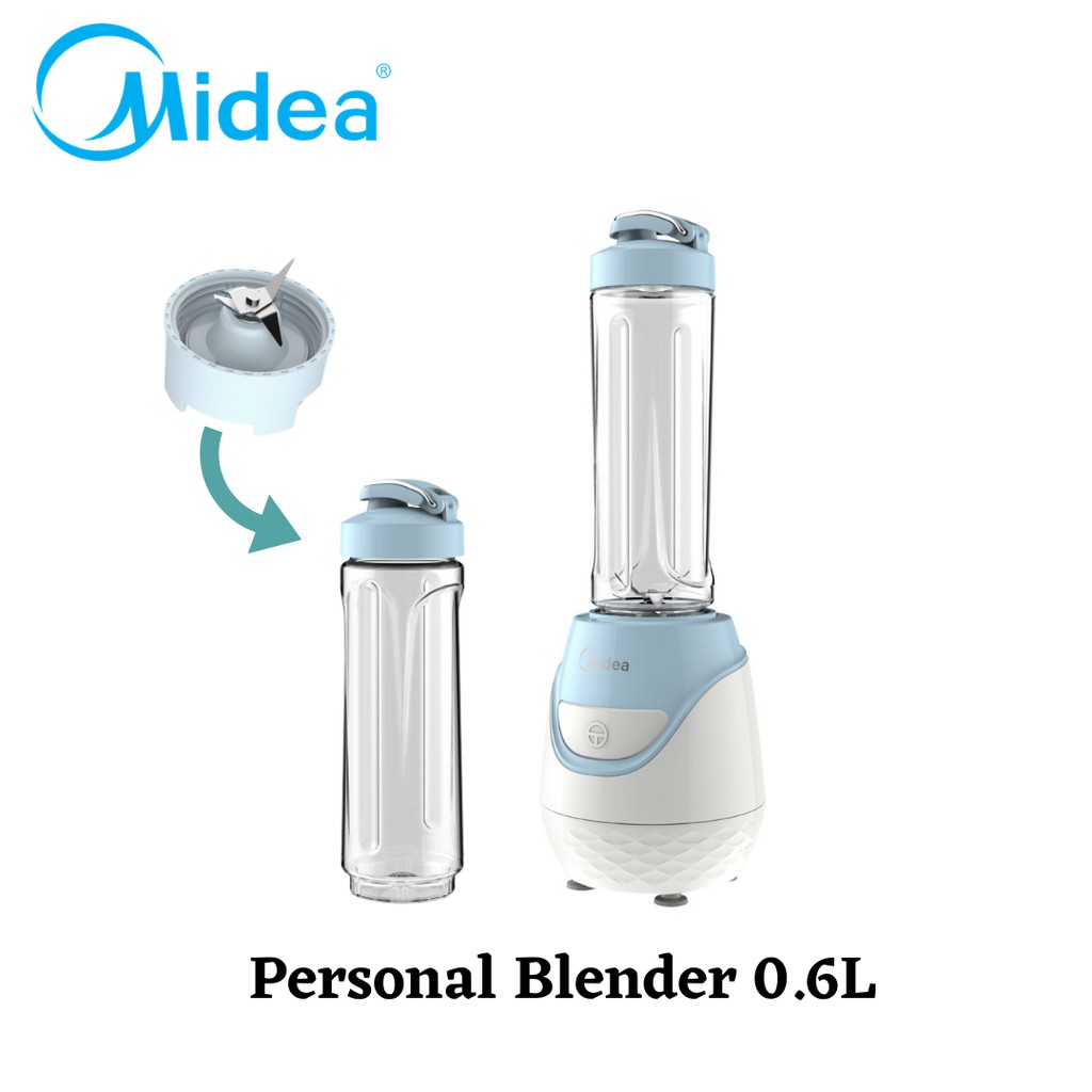 MIDEA Personal Blender 0.6L (MBL-1000) ~ 2 personal jars |Ready Stocks ...