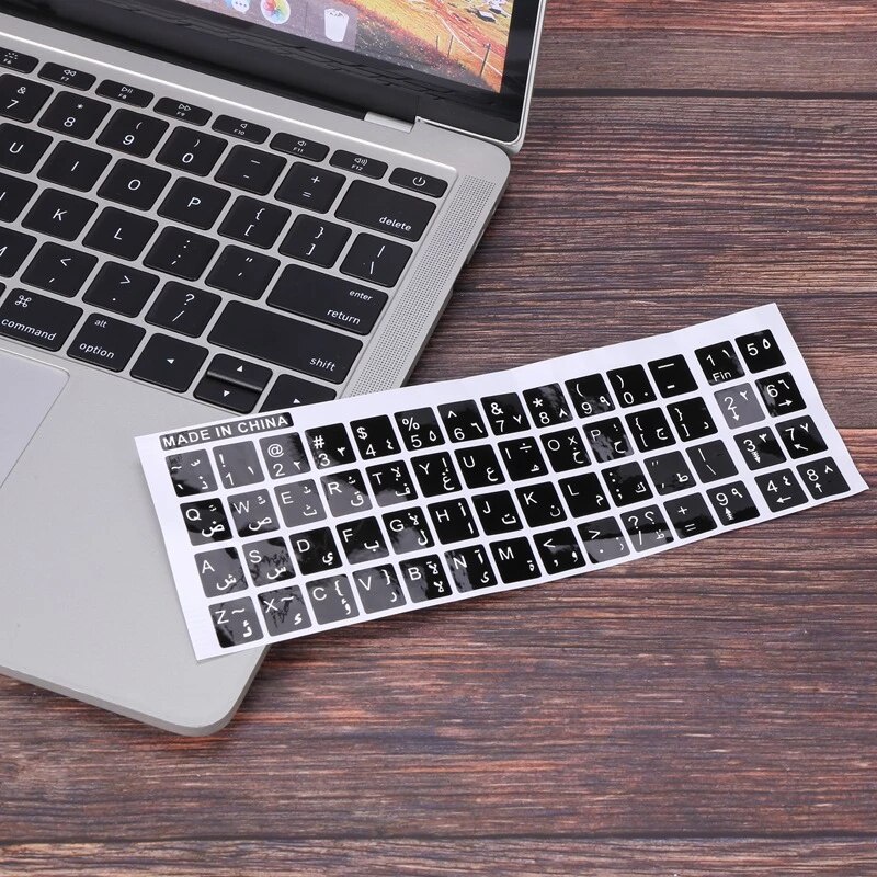3pcs Arabic Letter Keyboard Label Sticker Jawi Letter Keyboard Sticker ...