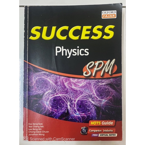Spm Physics Reference Book ( Used ) | Shopee Malaysia