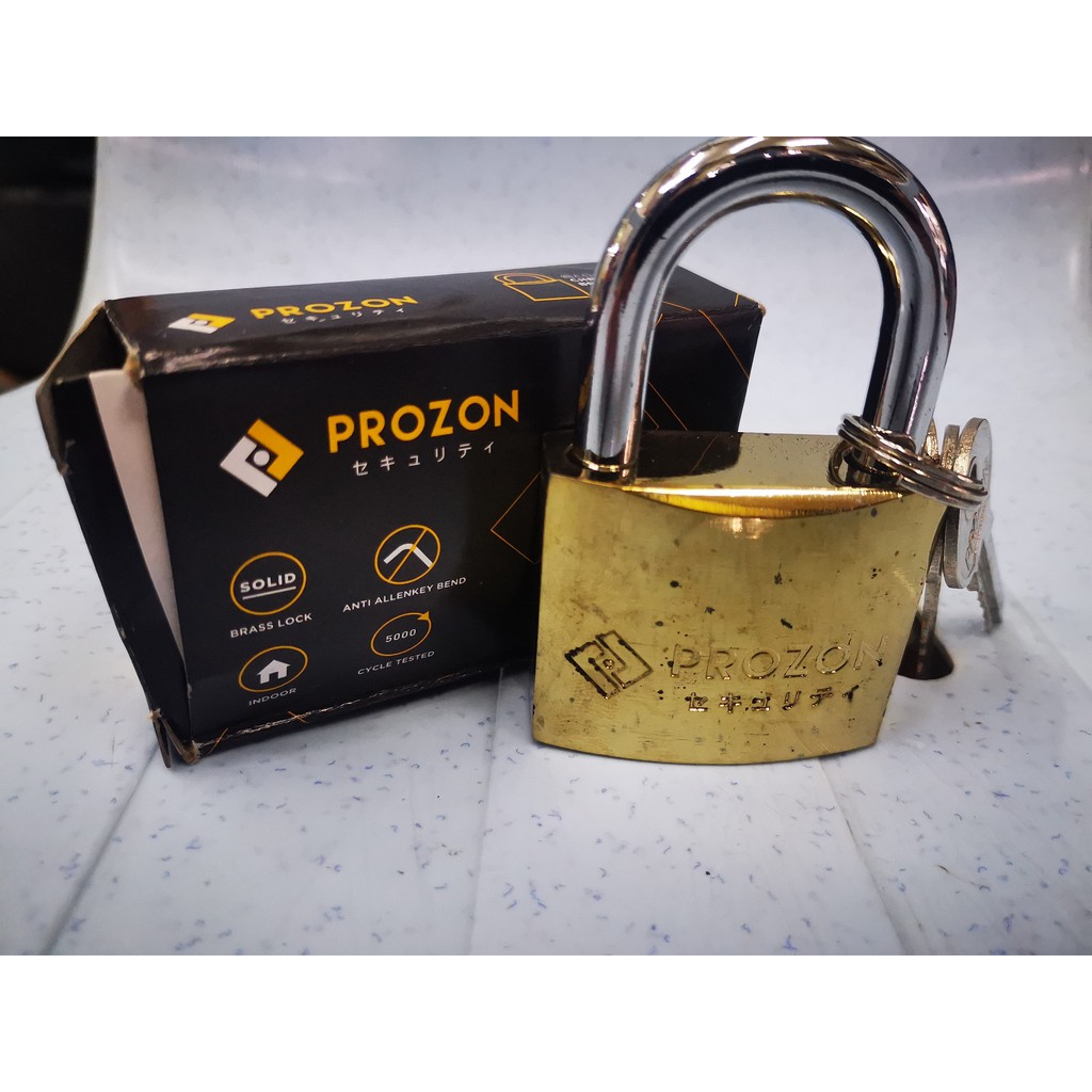 prozon 50mm High Security Padlock / house lock /motor lock / home lock ...