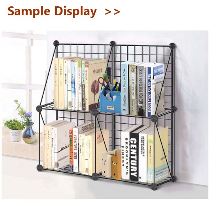 OSUKI Bookshelf Multipurpose Display Rack 4 Level | Rak Serbaguna Rak ...