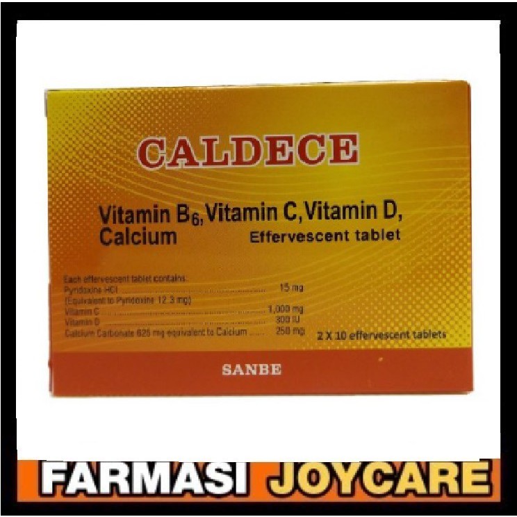 [FREE GIFT] Caldece Effervescent 2 x 10 effervescent tablets | Shopee ...