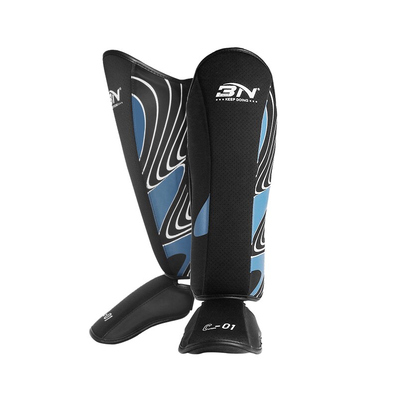 BN MMA Boxing Muay Thai Shin Guards Kickboxing Leg Guard Pads Equipment ...