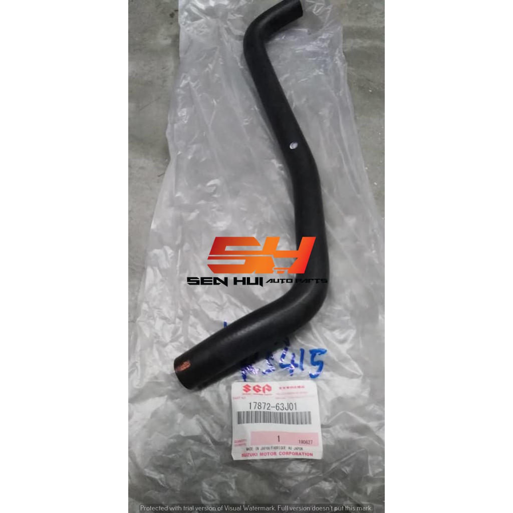 SUZUKI Swift WATER HOSE 3 way joint to heater outlet 63J00 17872-63J01 ...
