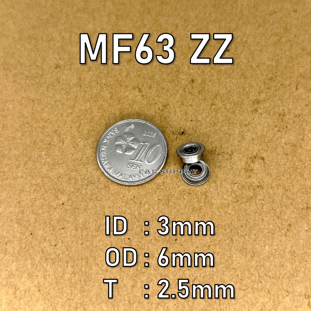 Flange bearing flange mini MF52 MF74 MF84 MF85 MF95 MF104 MF106 MF115 MF117 MF126 MF128 MF137 ...