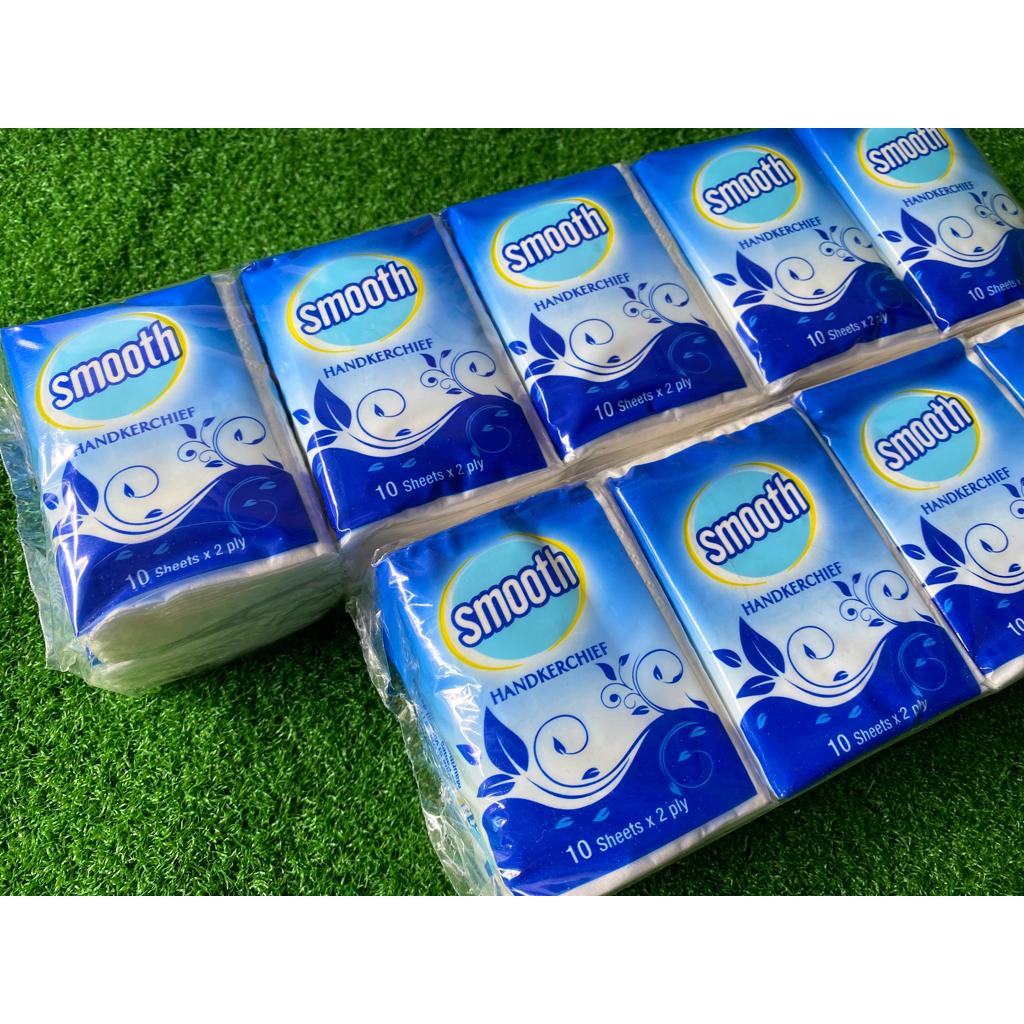 Handkerchief Pocket Tissue (2ply x 10's x 10packs) 1 Tube | Shopee Malaysia