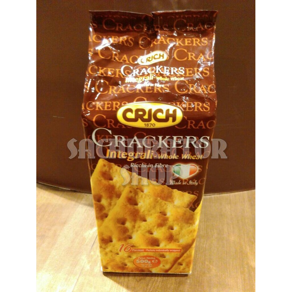 Crich Cracker Crackers Whole Wheat 500 Gr | Shopee Malaysia