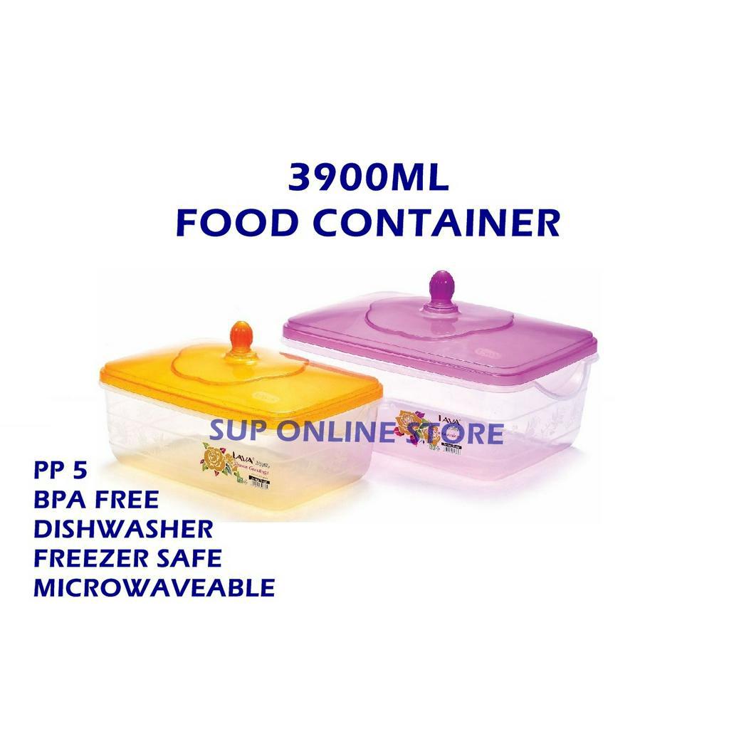 Plastic Food Container/ Bekas Plastik / Bekas Makanan Segi Empat ...