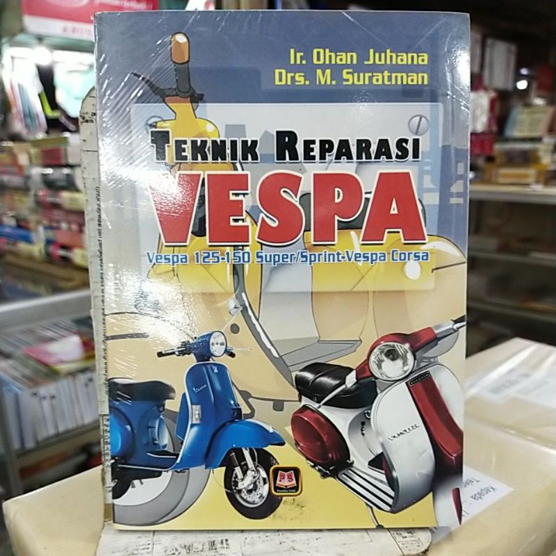 VESPA REPAIR ENGINEERING BOOK | Shopee Malaysia