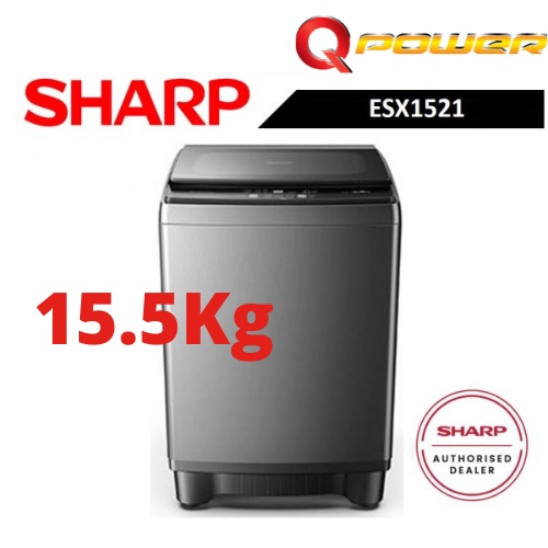 Sharp Fully Auto 9KG/12KG/15.5KG Washing Machine ES919/ESX1221/ESX1521 ...