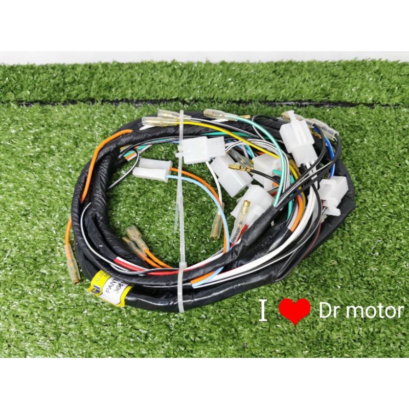 SUZUKI TXR 150 TXR150 PANTHER GAMA PANTER 6V 12V WIRING HARNESS BODY ...