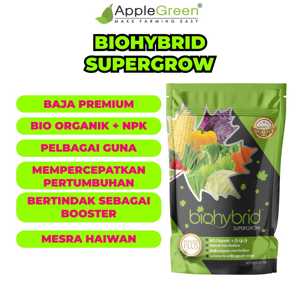 1KG Baja Bio Organik+NPK 🔥PREMIUM QUALITY🔥 (BIOHYBRID SuperGrow)/Baja ...