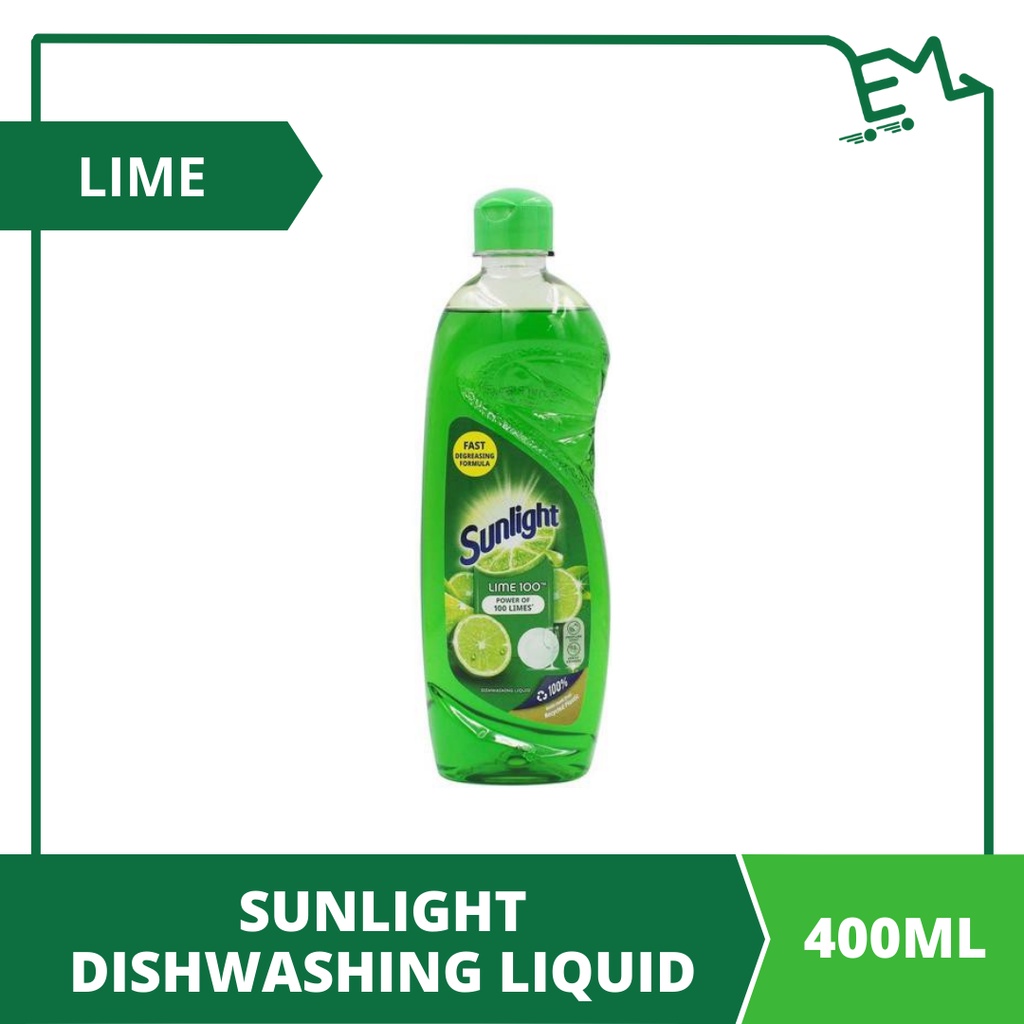 SUNLIGHT Dishwashing Liquid (Lime) 400ml | Shopee Malaysia