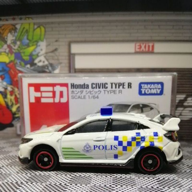 POLIS Honda CRV/Civic Type R FK8 Scale 1/64 Tomica | Shopee Malaysia