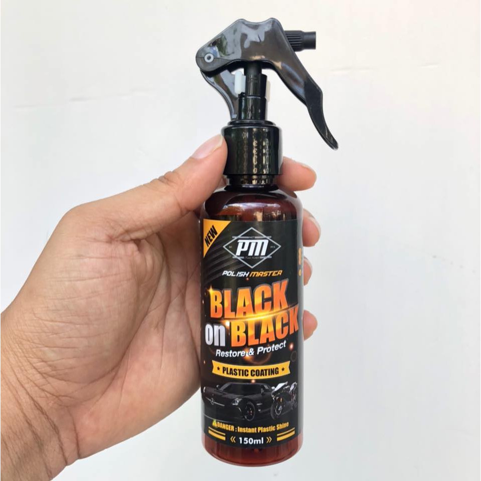 Black on Black | Plastic Nano Coating | Restore & Protect Original ...