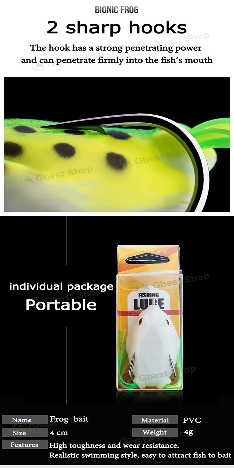 Soft jump frog bait fishing casting fish lure katak tipu haruan umpan ...