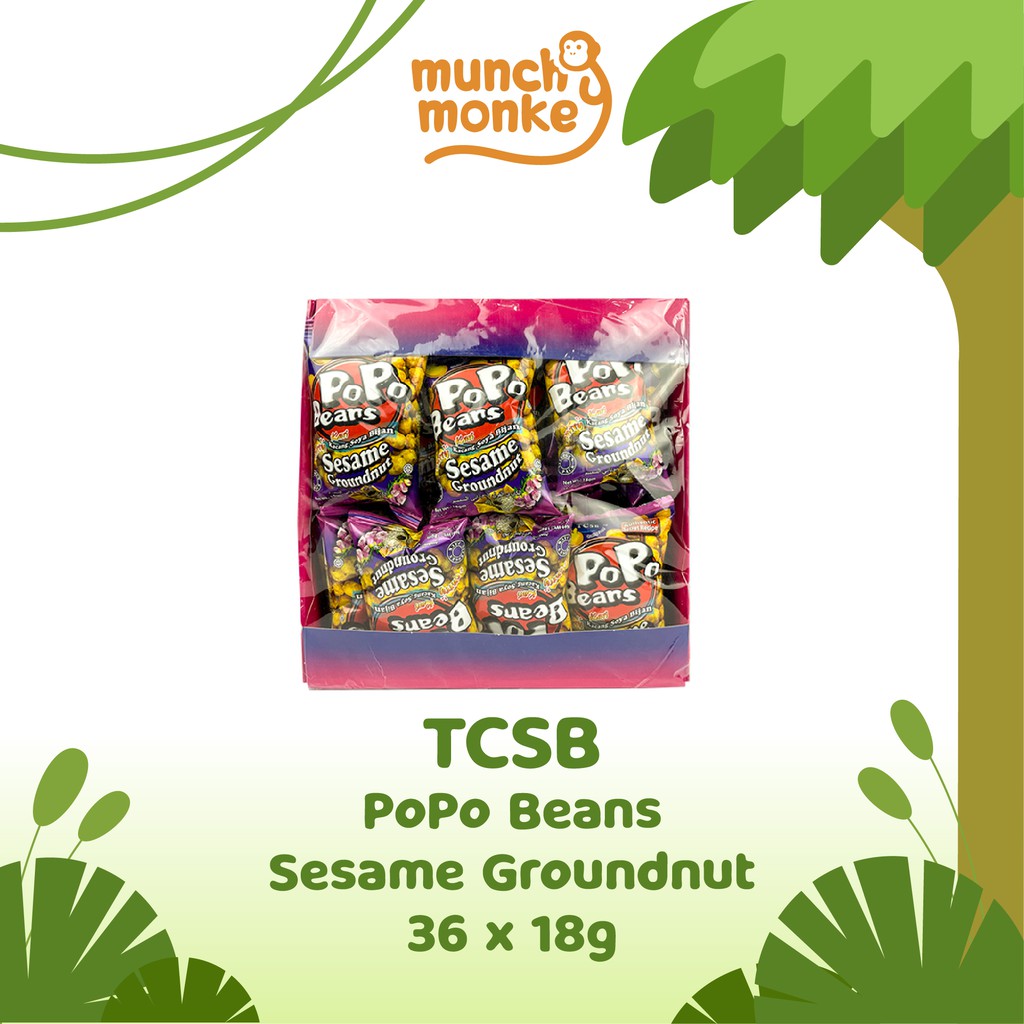 TCSB Popo Beans Garlic Green Peas/ Shandong Peanut/ Shandong Peanut BBQ ...