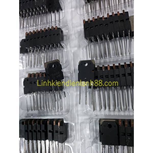 Transistor KB688 B688 Unpacked, Copper Back, Long Legs, Quality ...