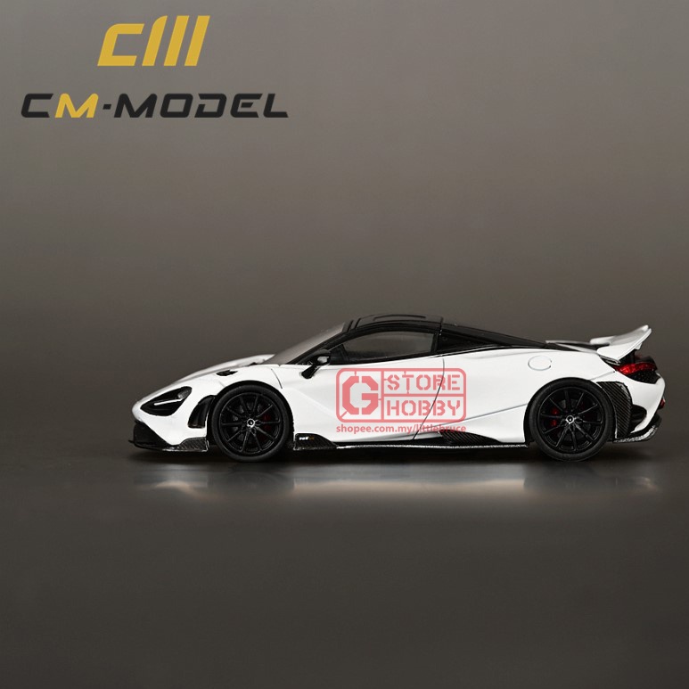 CM Model 1/64 Mclaren 765LT WHITE - ready stock | Shopee Malaysia