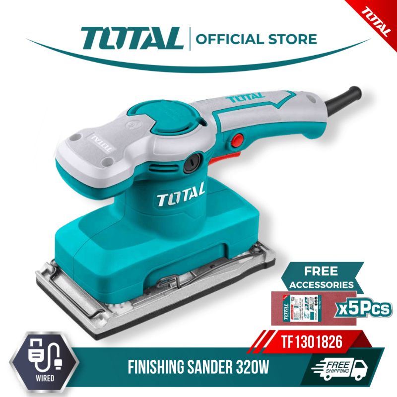 Total Finishing Sander (320W) TF1301836 | Shopee Malaysia