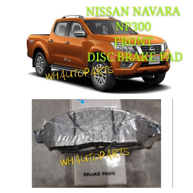 NISSAN NAVARA NP300 D23T 2015Y (FRONT) DISC BRAKE PAD (TAN CHONG) D1060 ...