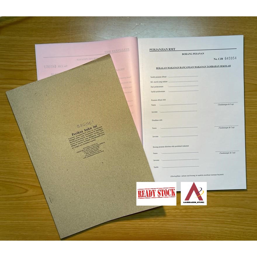 BUKU RANCANGAN MAKANAN TAMBAHAN (RMT) | Shopee Malaysia