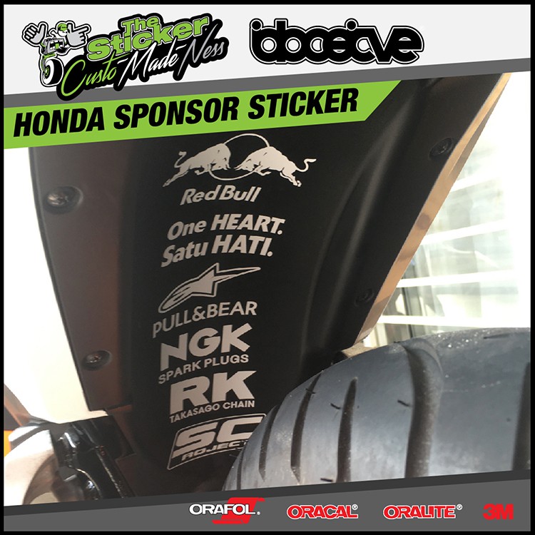 MOTOGP Sponsor sticker SET decals / REPSOL HONDA TEAM / RS150 R ...