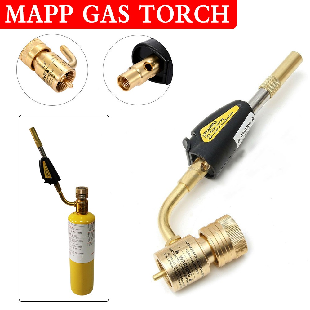 Thread Mapp Gas Hand Ignition Plumbing Turbo Torch Solder Propane ...