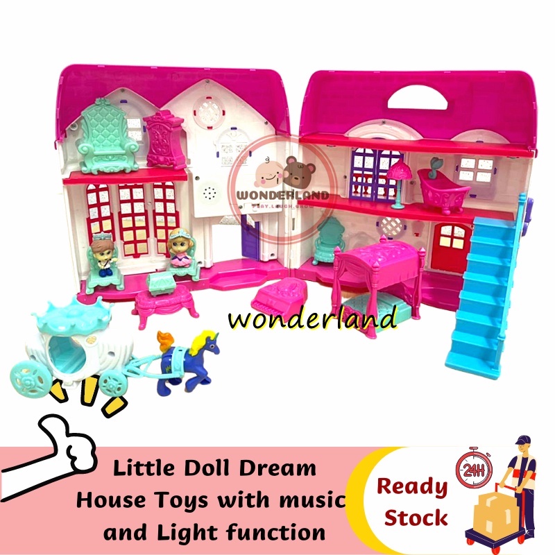 Little surprise doll Dream house set Rumah LOL Rumah Mainan Doll Rumah ...