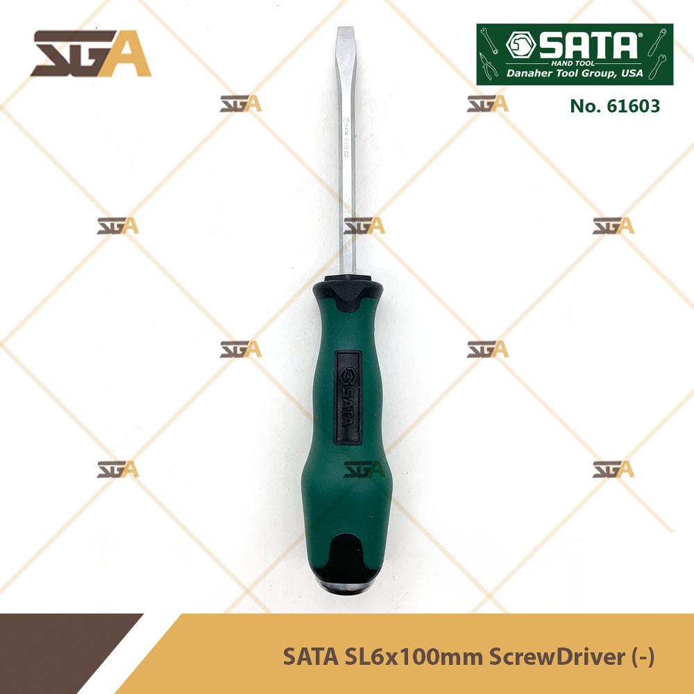 SATA SL6x100mm (61603) / SL8x200mm (61607) T-SERIES SLOTTED Screw ...