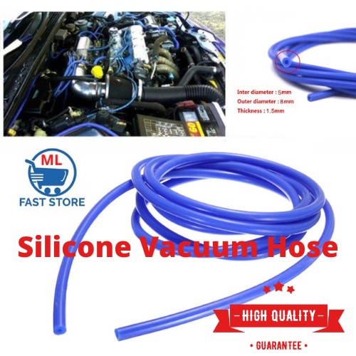 [ READY STOCK ] 1 Meter High Quality Samco Silicone Vacuum Hose 3mm-12mm Samco Car Engine Vacuum ...