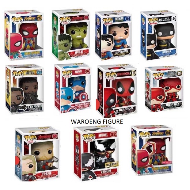 Funko Superhero Avengers Marvel DC Universe Action Figure | Shopee Malaysia