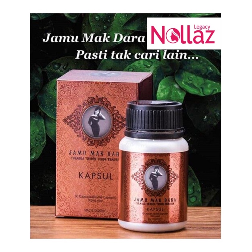 kapsul jamu mak dara asli tradisional 60kapsul | Shopee Malaysia