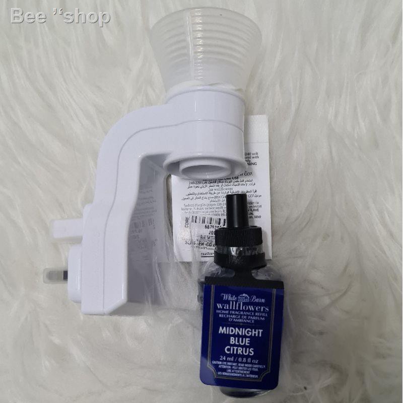 ﹍BATH AND BODY WORKS PLUG BASIC WALLFLOWER PLUG BULB AND REFILL SET ...