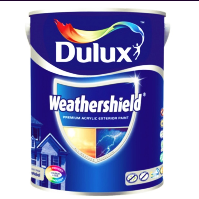 18L Dulux Weathershield 15004 White | Shopee Malaysia