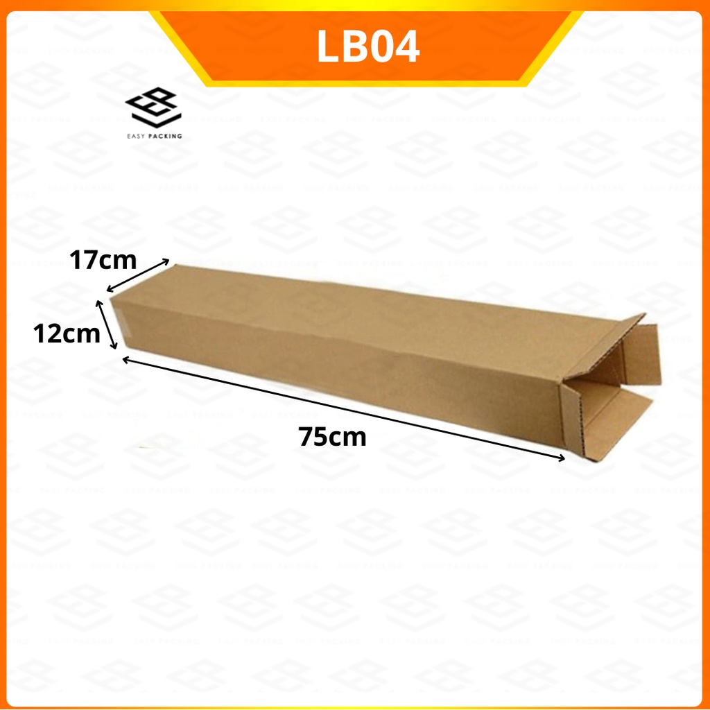 Long Box Carton Box Packing Box Packaging Box Panjang Kotak Small Paper ...