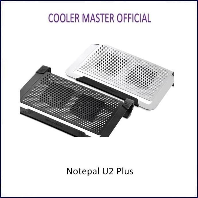Cooler Master Notepal U2 Plus Movable Fan Aluminum Cooling Pad | Shopee ...