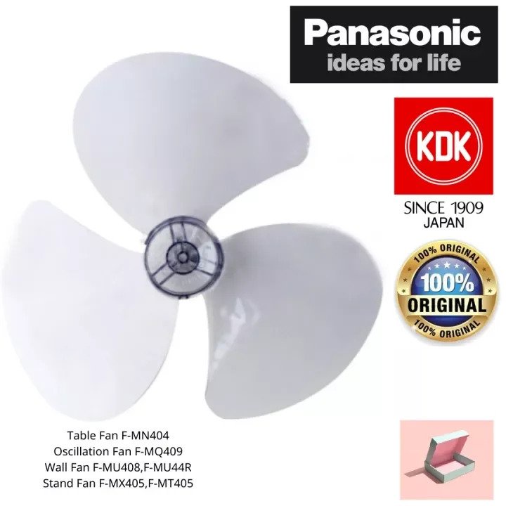 (Original) Panasonic / KDK Fan Blade 16" F-MN404 , F-MX405, F-MU408 , F ...