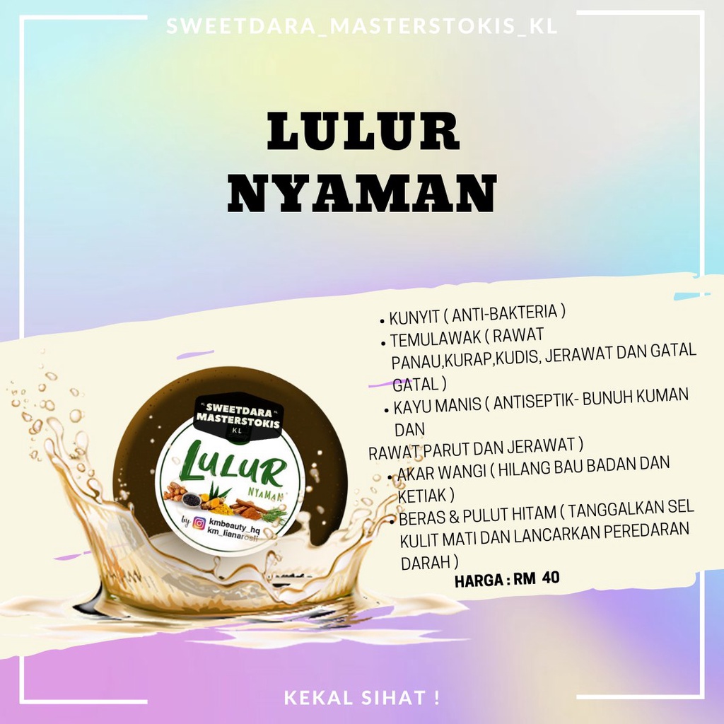 KM LULUR NYAMAN ( SABUN BADAN) | Shopee Malaysia