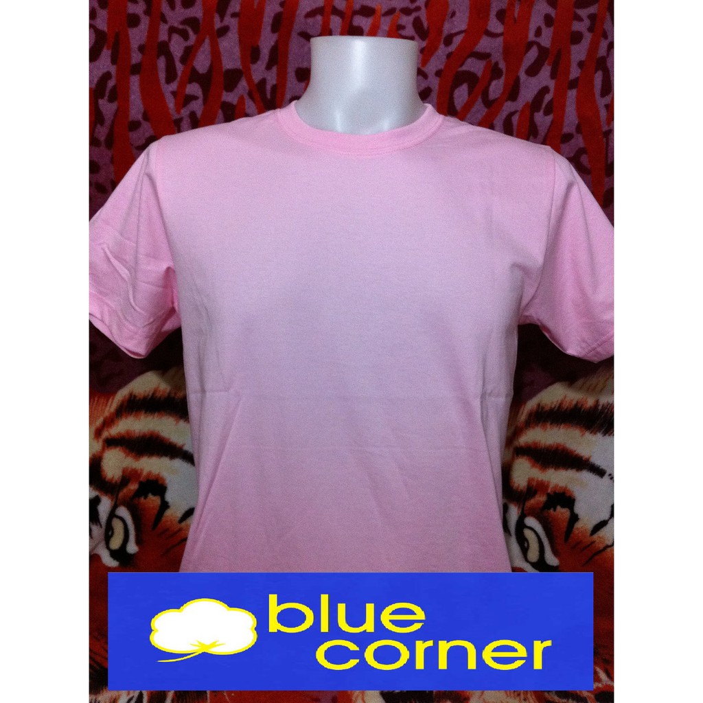 Blue Corner ( Baby Pink Shirt / Roundneck ) | Shopee Malaysia