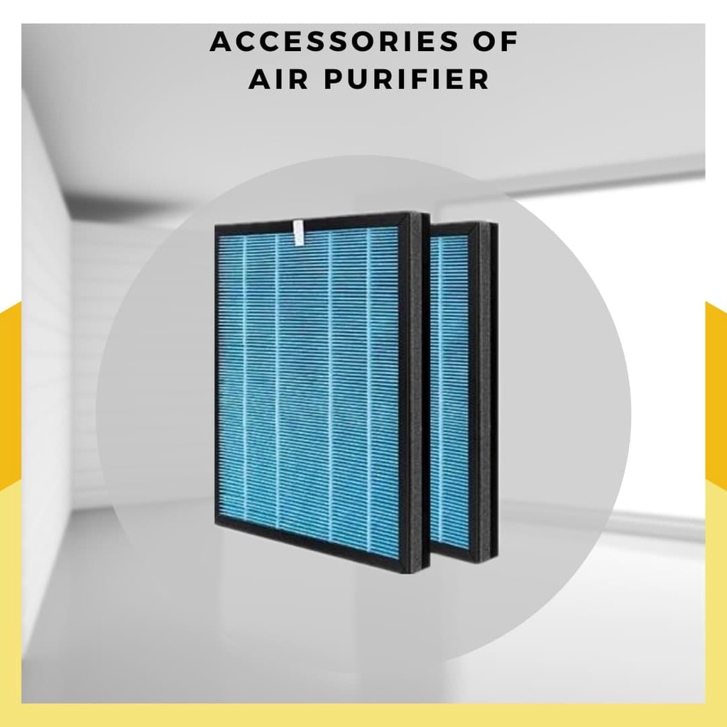 Hepa Nano Activated Carbon Filter for Air Purifier【2pcs】 | Buy 1 Free 1 ...