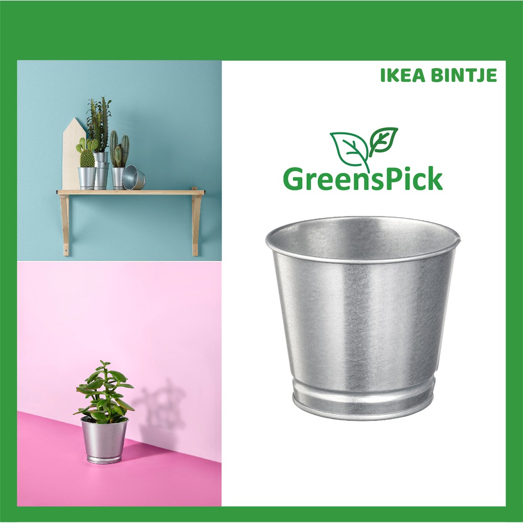 IKEA BINTJE Plant Pot / Pasu Bunga | Shopee Malaysia