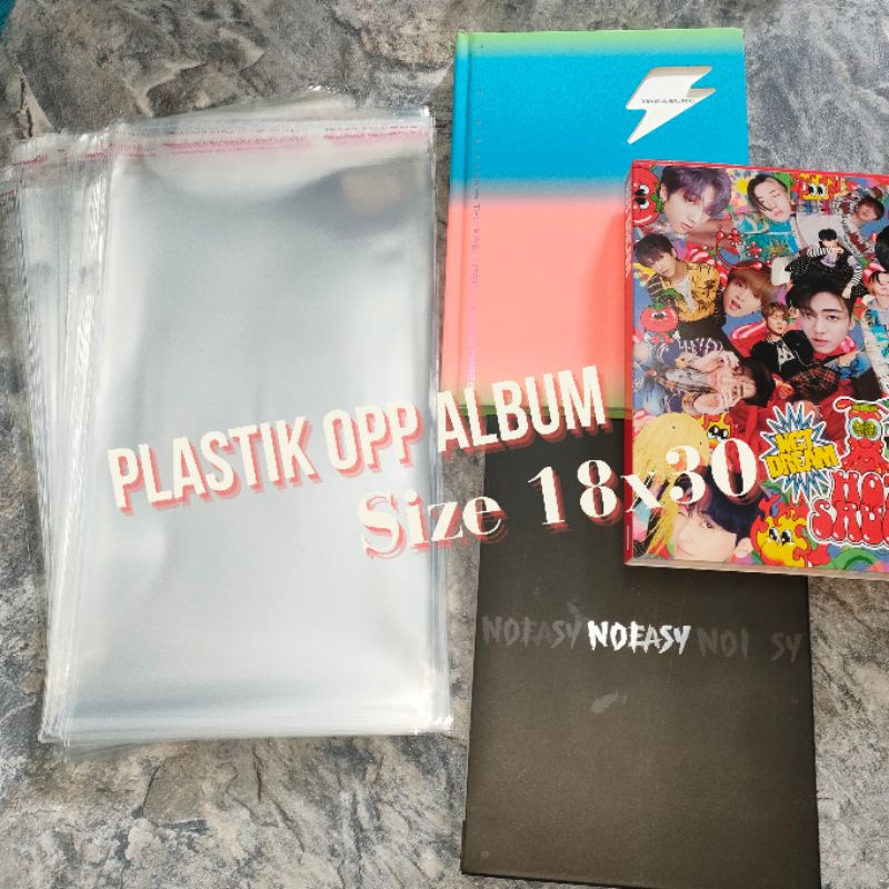 Plastic INNERSLEEVE ALBUM OPP Thick SEAL INNER SLEEVE JEWEL ALBUM 18x30 ...
