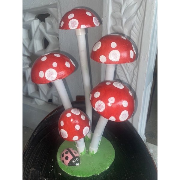 CENDAWAN BATU HIASAN TAMAN & LANGKAP(5 kuntum) | Shopee Malaysia