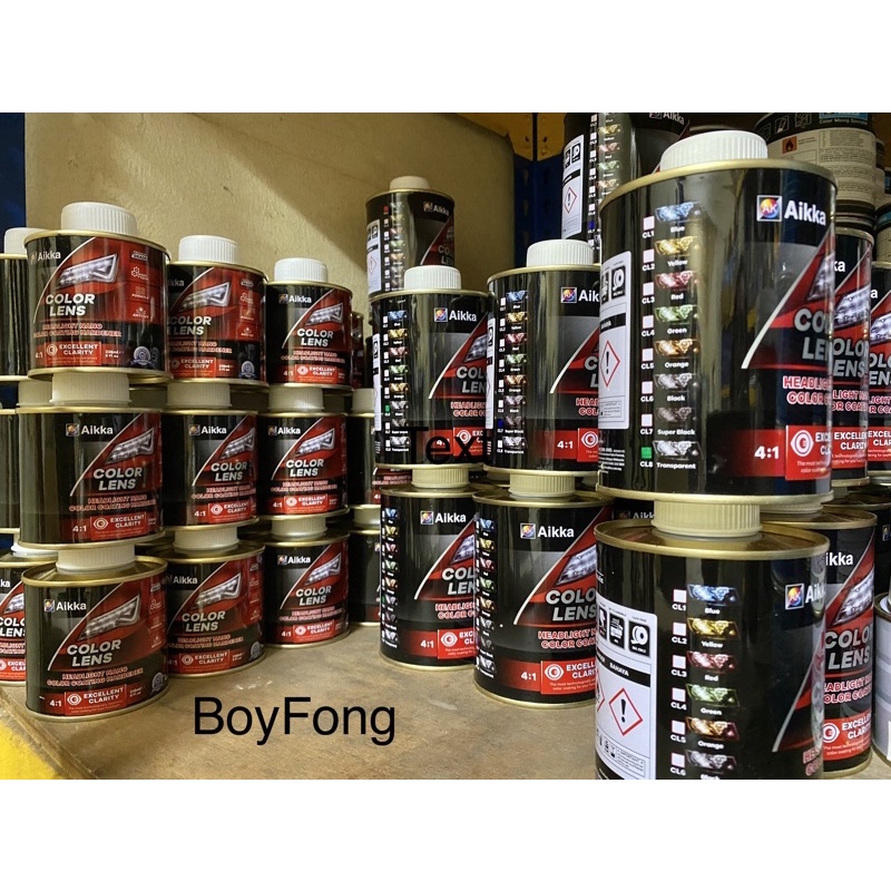 (Ready Stock) Aikka Headlight Nano Coating COLORLENS (Clearcoat Lampu ...