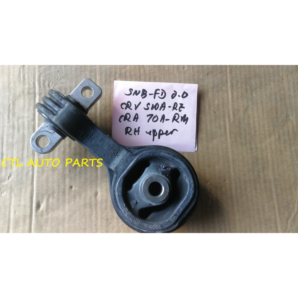 HONDA CIVIC SNB-FD 2.0 CRV SWA-RE TOA-RM RIGHT UPPER ENGINE MOUNTING ...