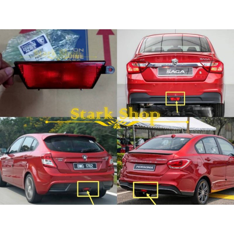 ORIGINAL PROTON SAGA VVT /PERSONA VVT /SUPRIMA REAR BUMPER LAMP, LOWER ...