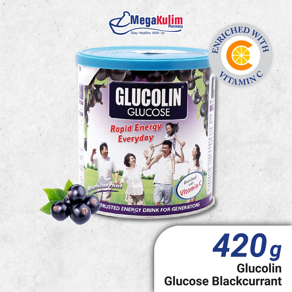 Glucolin Glucose 420g (Original / Blackcurrant / Orange) | Shopee Malaysia