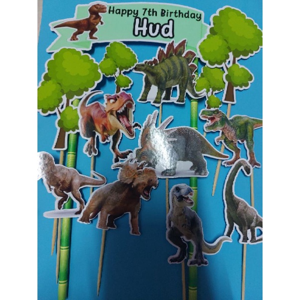 DINASOUR CAKE TOPPER | Shopee Malaysia